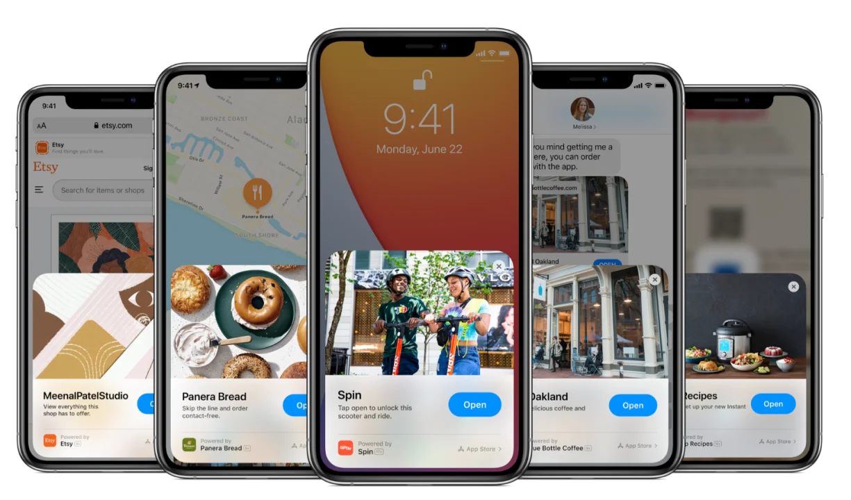AppleのApp Clipsとストリーミングサービス - moshik.kr